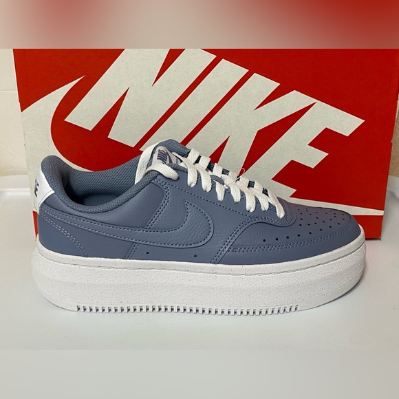Nike | Shoes | Nike Court Vision Alta Ashen Slate Blue Dm13400 Womens ...
